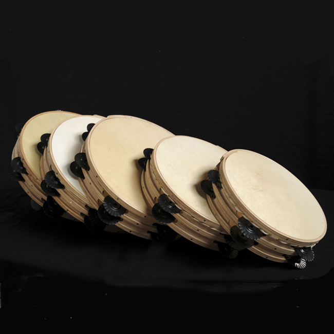 Pandereta de fabricación artesanal Tamaño mediano - Pindongas