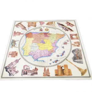 Hule vintage mapa España - Venta on line en Pindongas